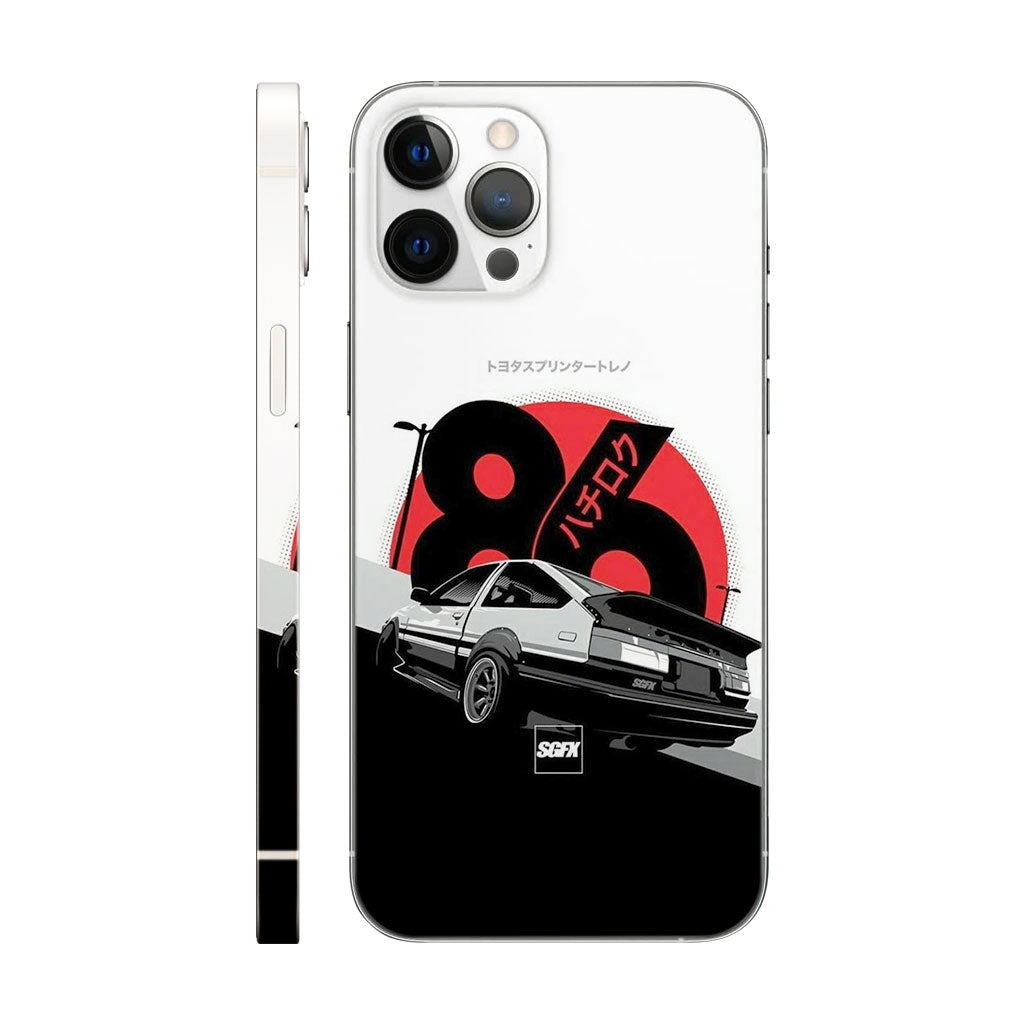 Toyota AE86 Initial D Phone Case - JDM Car Design 6D Skin – Choicit