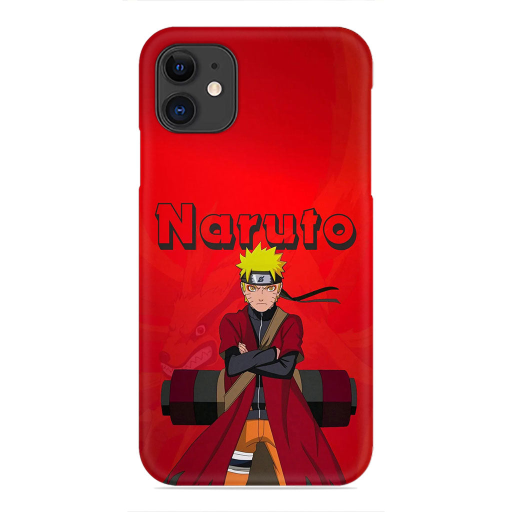 Naruto Uzumaki Phone Case - Red Manga Design – Choicit